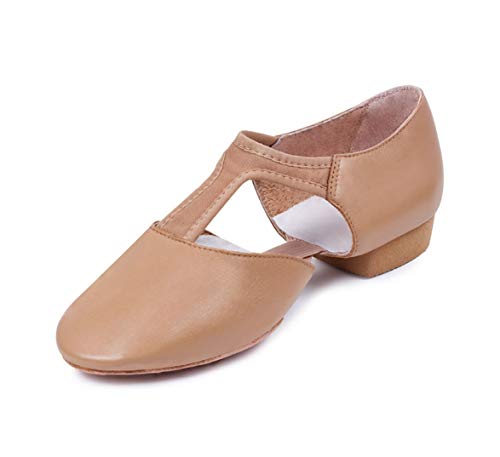 Bloch Women's Elastospllit Grecian Dance Shoe, tan, 10.5 Medium US