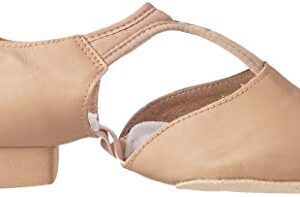 Bloch Women's Elastospllit Grecian Dance Shoe, tan, 10.5 Medium US