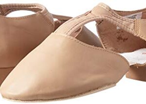 Bloch Women's Elastospllit Grecian Dance Shoe, tan, 10.5 Medium US