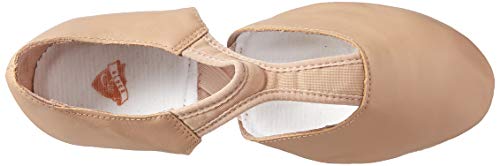 Bloch Women's Elastospllit Grecian Dance Shoe, tan, 10.5 Medium US