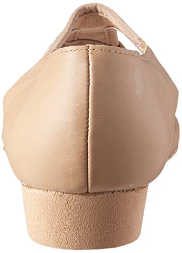 Bloch Women's Elastospllit Grecian Dance Shoe, tan, 10.5 Medium US