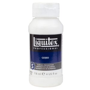 liquitex acrylic gesso surface prep-white 4oz