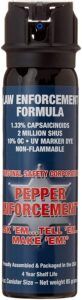 pepper enforcement pe1110mf-ft fogger pepper spray - maximum strength 10% oc formula - emergency self defense personal protection & home safety (1)