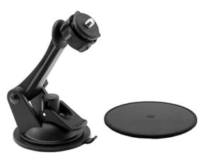 arkon sticky suction windshield or dash camera car mount holder for sony samsung panasonic nikon cameras