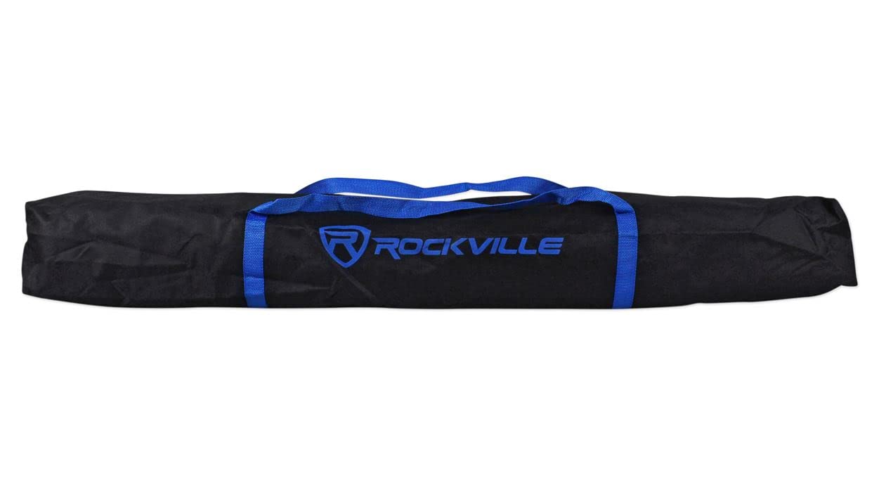 Rockville RVSS4A Zipperd Heavy Duty Carry Bag with Handles For Speaker Stand