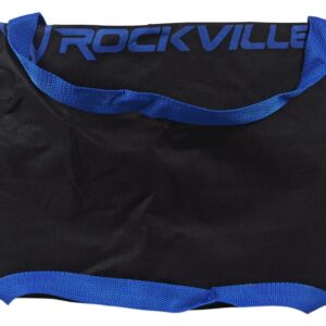 Rockville RVSS4A Zipperd Heavy Duty Carry Bag with Handles For Speaker Stand