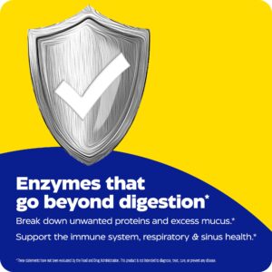 Enzymedica, Immune Defense, Regular Strength, Proteolytic Enzymes for Immune Support, 60 Count