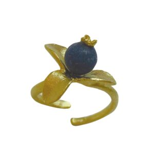 blueberry adjustable ring by michael michaud #8422