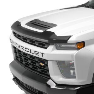 Auto Ventshade [AVS] Aeroskin Hood Protector | 2015 - 2020 Ford F-150 | Low Profile/Flush - Smoke | 322096