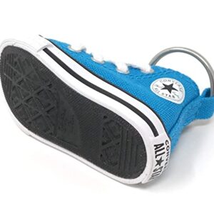 Converse Key Chain All Star Chuck Taylor Sneaker Keychain Authentic, womens (Blue/white)