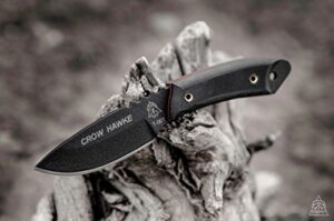 tops knives crow hawke hunting knife crh-01