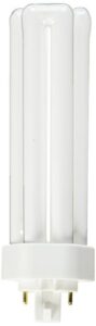 sylvania fba_s6755 10 pack 20871 cf42dt/e/in/835/eco 42-watt 3500k 4-pin triple tube compact fluorescent lamp, 10 count (pack of 1), white