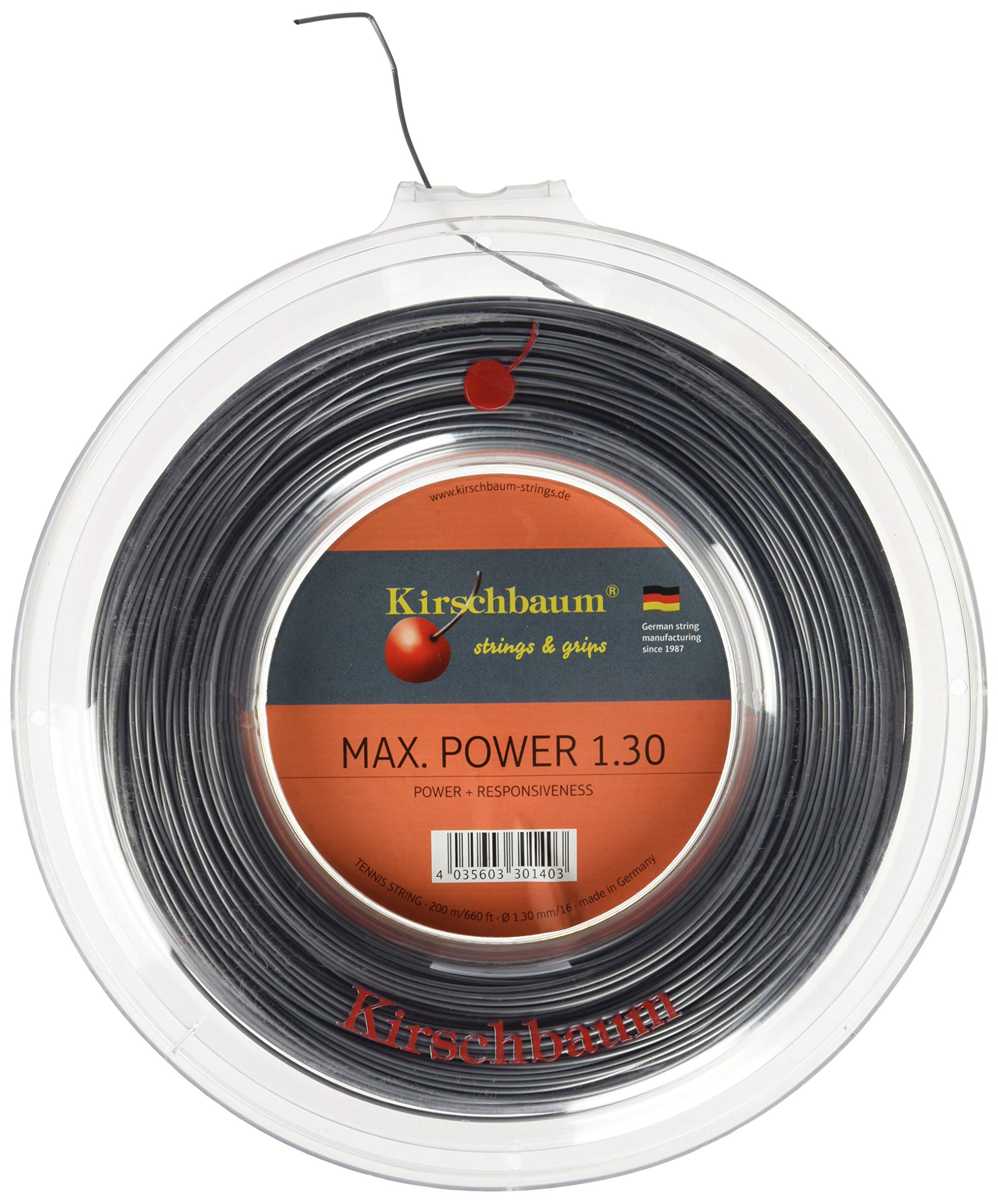 Kirschbaum Reel Max Power 1.30 mm (16g) 660ft. Grey