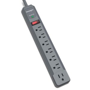 kensington guardian 7-outlet, 6-foot cord, & 540 joules premium surge protector (k38217na)