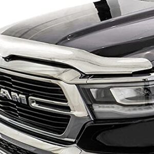 Auto Ventshade [AVS] Hood/Bug Shield | 2015 - 2020 Ford F - 150 (Excludes Raptor), Medium Profile - Chrome, 1 pc. | 680941