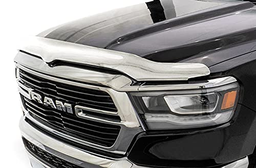 Auto Ventshade [AVS] Hood/Bug Shield | 2015 - 2020 Ford F - 150 (Excludes Raptor), Medium Profile - Chrome, 1 pc. | 680941