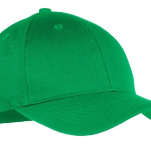 Port & Company Youth Six-Panel Twill Cap 20F Kelly Green