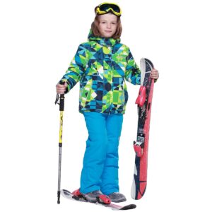 PHIBEE Big Boy's Waterproof Breathable Snowboard Ski Jacket Size 16