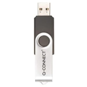 Q-CONNECT 64 GB USB 2.0 Swivel Flash Drive