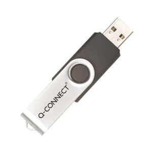 Q-CONNECT 64 GB USB 2.0 Swivel Flash Drive