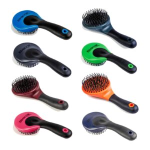 ezi-groom grip mane & tail brush (b.blue)