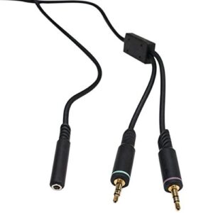 astro gaming 3acbl-hbh9x-870 astro long pc splitter cable