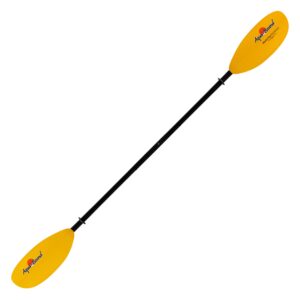 aqua bound manta ray aluminum 2-piece snap-button kayak paddle