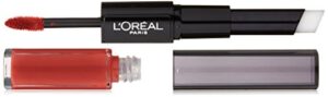 l'oréal paris infallible pro last 2 step lipstick, incessant russet, 1 fl. oz.