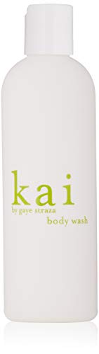 kai Body Wash, 8 Fl Oz., foaming body wash with vitamin e, extracts of cucumber + comfrey, scented with the delicously, fresh + clean signature fragrance. vegan, cruelty free, made in the usa