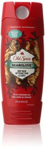 old spice wild collection bodywash, bearglove, 16 fl oz (pack of 3)