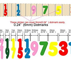 Jockomo Numbers Jason Becker Guitar Inlay Sticker