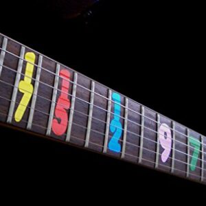 Jockomo Numbers Jason Becker Guitar Inlay Sticker