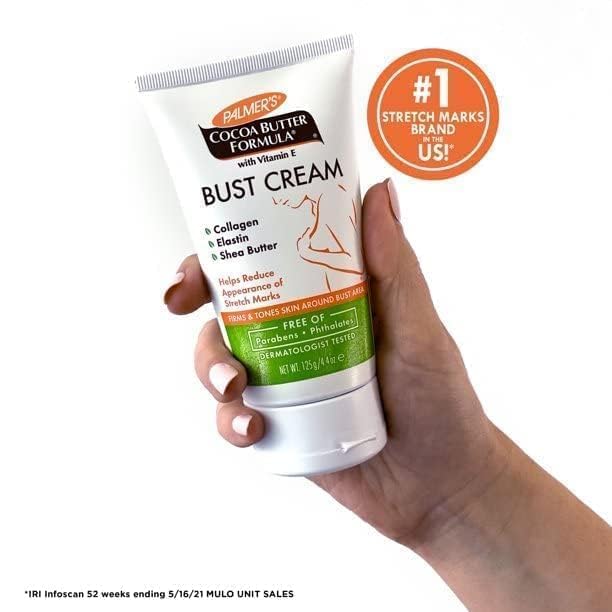 Palmer's Cocoa Butter Formula Bust Cream 4.40 oz (Pack of 2)