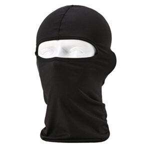 sunland black balaclava motorcycle cycling bike bandana hiking skateboard head sock black