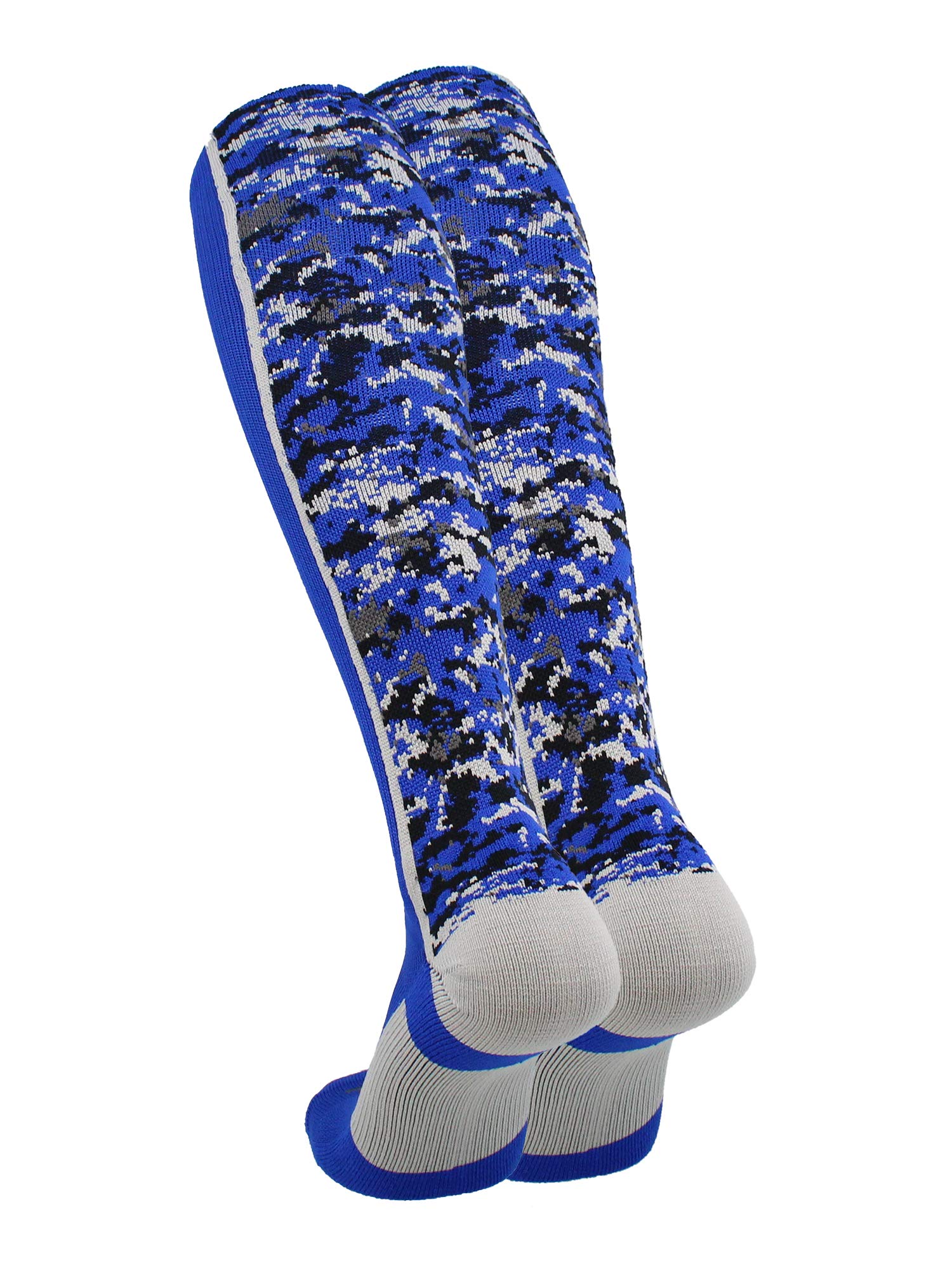 TCK Digital Camo OTC Socks (Royal, Medium)