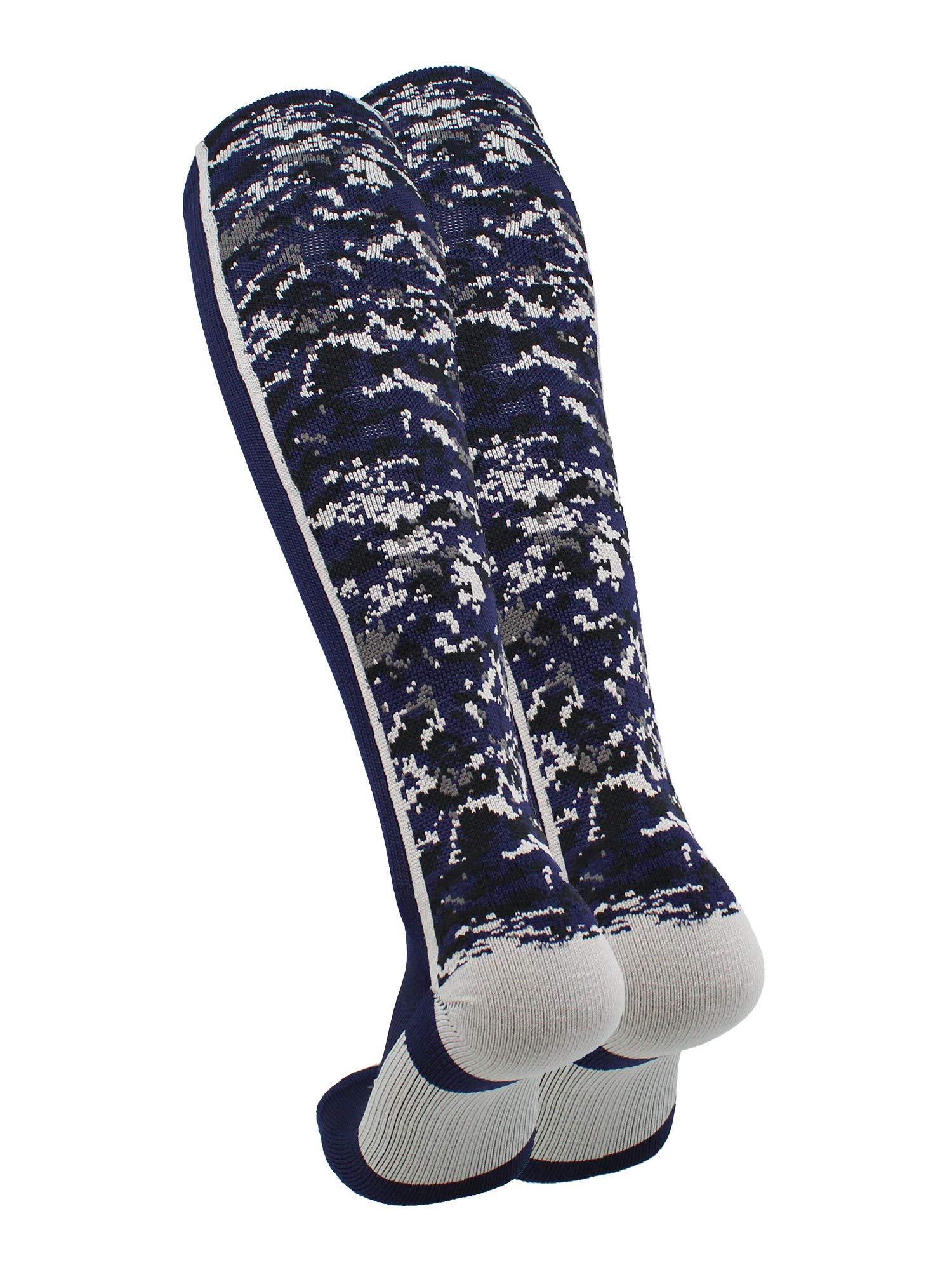 TCK Digital Camo OTC Socks (Navy, Medium)