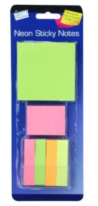 just stationery assorted neon sticky note