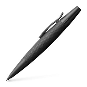 faber-castell e-motion pure black mechanical pencil drehbleistift black