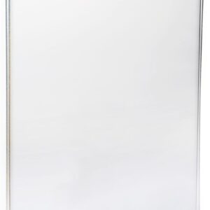 Set of 10, Wall Mounted Sign Holder for 8.5x11 Posters, Clear Acrylic, Easy Updating Without Removing The Frame from The Wall