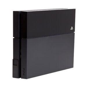 hideit mounts 4 wall mount for original ps4 - patented in 2016, american company - black steel wall mount for ps4 original to safely store ps4 console behind tv