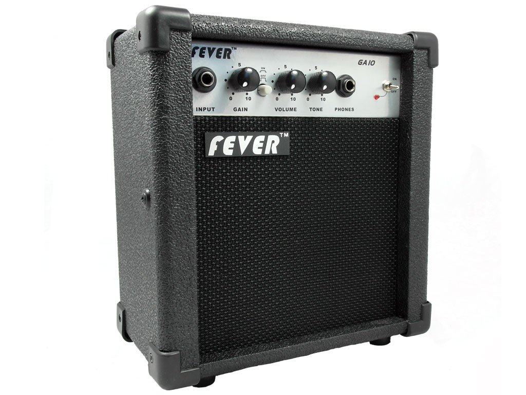 Fever GA-10 10 Watts Guitar Combo Amplifier with Overdrive Distortion Switch