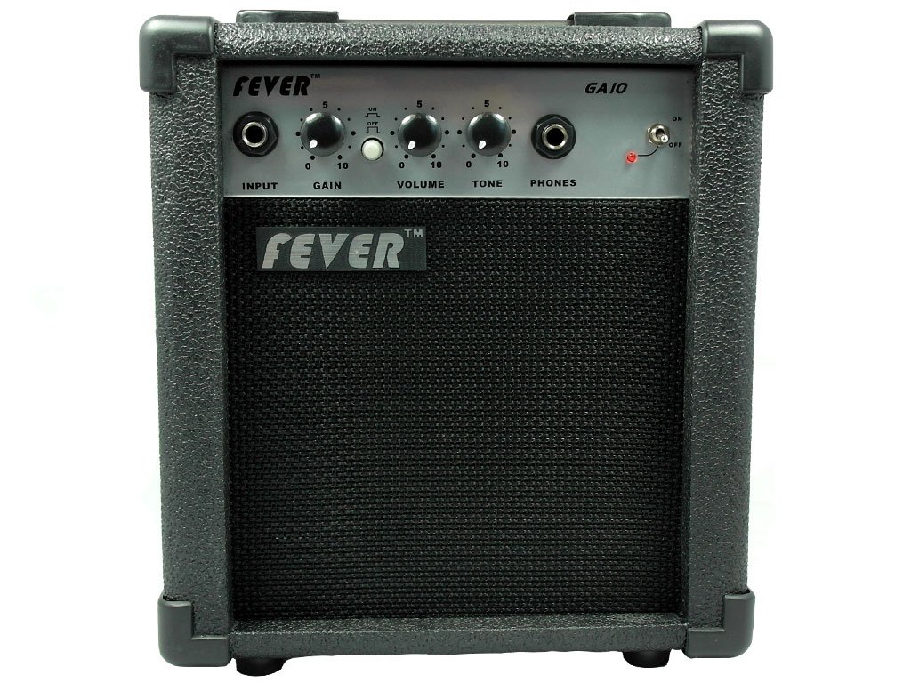 Fever GA-10 10 Watts Guitar Combo Amplifier with Overdrive Distortion Switch