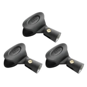 audio2000's amc4181 wireless microphone holder (3 pack)