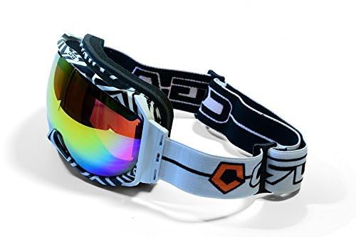 CRG Sports Ski Goggles, Anti Fog Double Lens Snow Goggles, UV Protection Snowboard Goggles for Men,Women,Adults,Youths