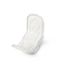 medline maxi sanitary pads with adhesive strip, 11", individually wrapped (pack of 288)