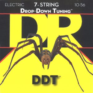 dr strings electric guitar strings (dr e drop ddt7-10)