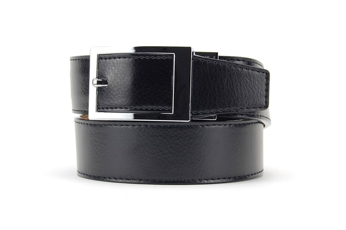 Classic Ebony, 1 3/8" Strap, Dress Belt