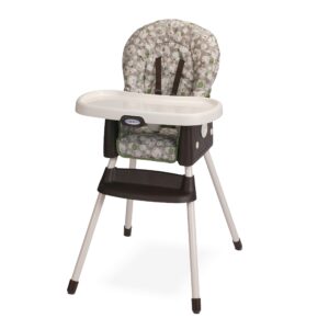 graco simpleswitch portable high chair and booster, zuba