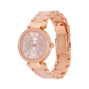 Michael Kors Parker Multifunction Rose Gold-Tone Stainless Steel Women's Watch (Model: MK6110)