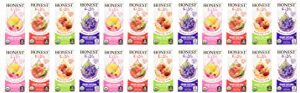 Honest Kids Organic Fruit Juice Drink Boxes, Assorted Flavors, 329.34 oz